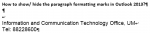 How to turn on/off the paragraph formatting marks in Outlook 2013 ...