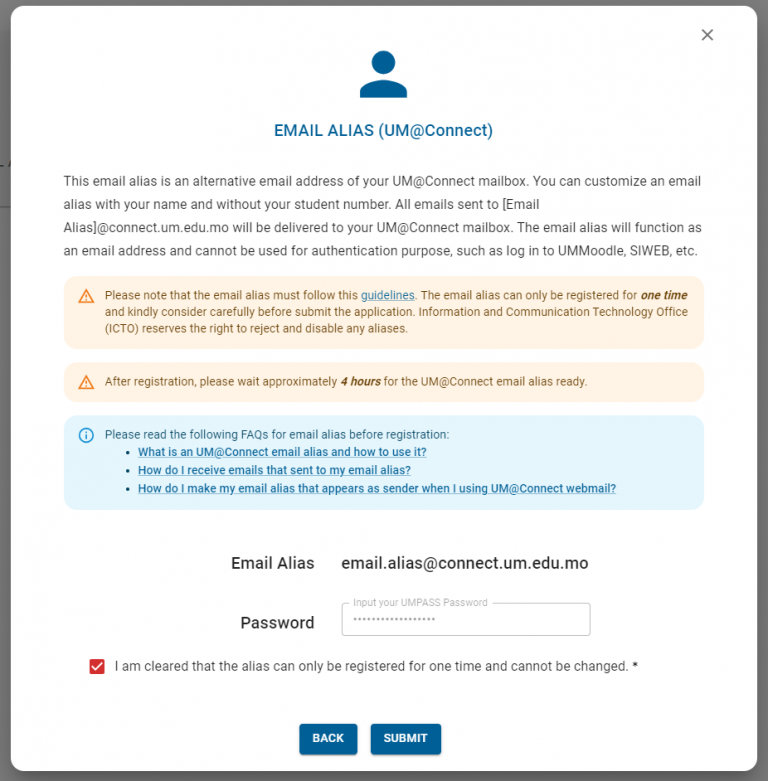 How do I register an email alias? – ICTO – FAQ
