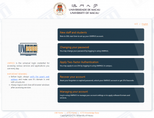 How can I change or reset my user account password? – ICTO – FAQ