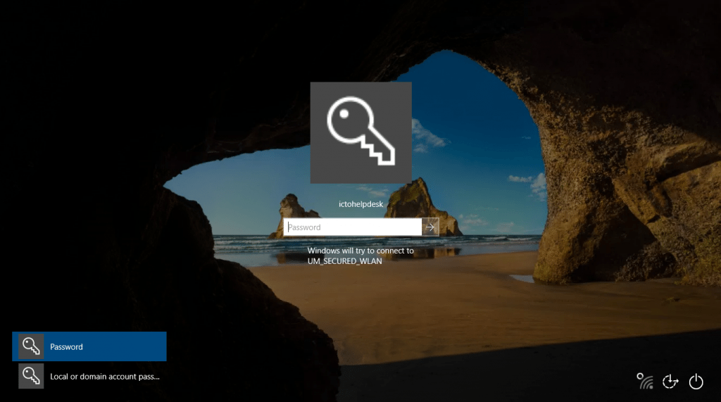 How to Log in to Windows 10? – ICTO – FAQ