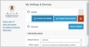 How do I reactivate 2FA service in my new mobile? – ICTO – FAQ