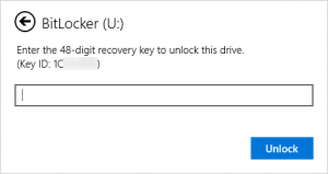 How to find BitLocker Key ID? – ICTO – FAQ