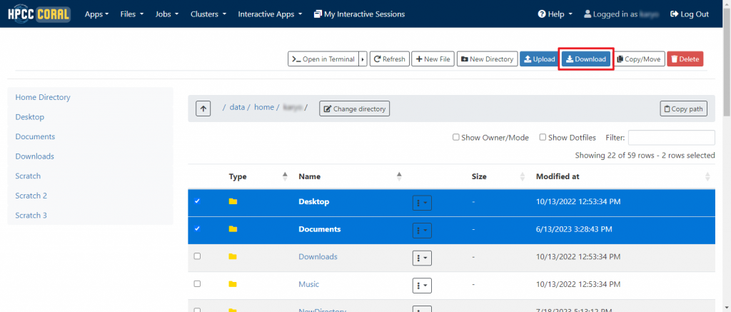 How to use File Management on HPCC? – ICTO – FAQ