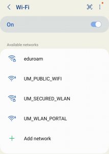 How to connect UM Wi-Fi? – ICTO – FAQ