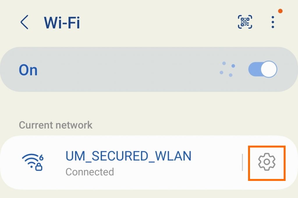 How to forget UM Wi-Fi setting? – ICTO – FAQ