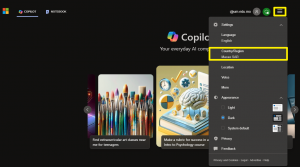 Student user guide of GenAI tool Microsoft Copilot on PC – ICTO – FAQ
