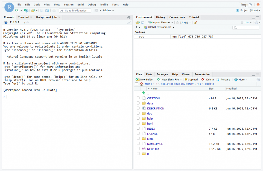 How to use Interactive Software RStudio on HPCC? – ICTO – FAQ